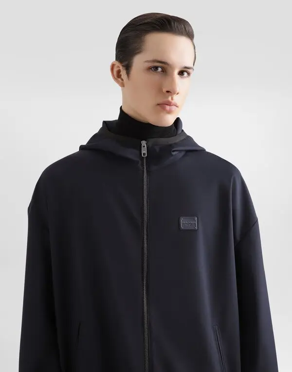 Dolce & Gabbana Hooded Woollen Jacket