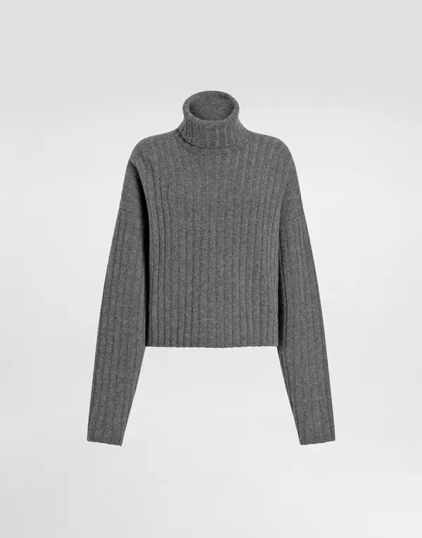 Dolce & Gabbana Cashmere Turtleneck Pullover Sweaters And Cardigans