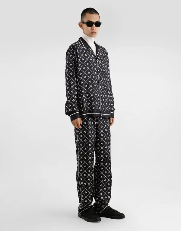 Dolce & Gabbana Silk Twill Vanity Shirt Shirts