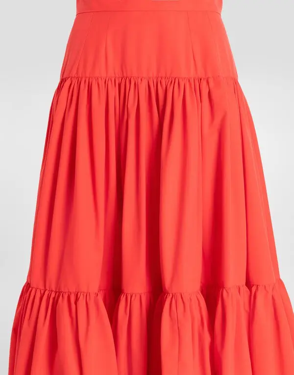 Dolce & Gabbana Long Cotton Poplin Skirt� Skirts