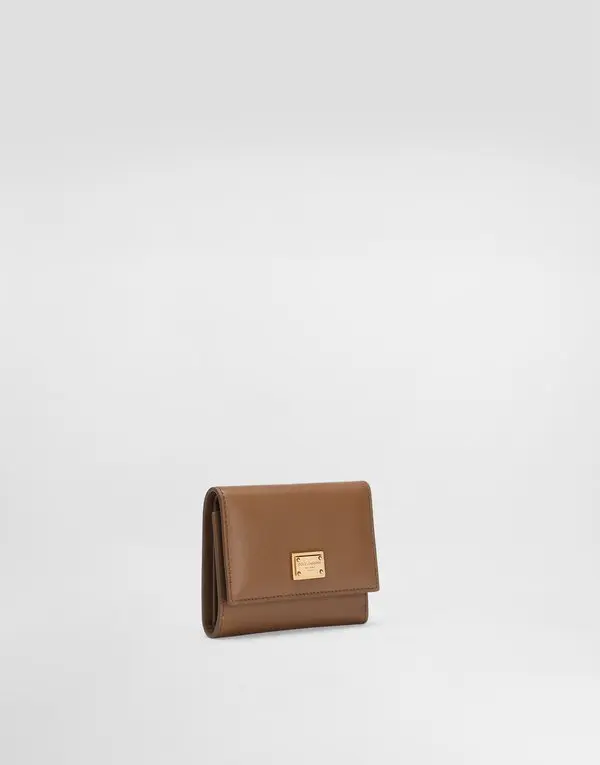 Dolce & Gabbana Plongé Calfskin Wallet Wallets And Small Leather Goods - Brown