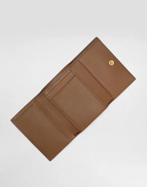 Dolce & Gabbana Plongé Calfskin Wallet Wallets And Small Leather Goods - Brown