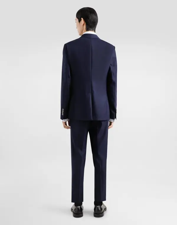 Dolce & Gabbana Double-breasted Linen Jacket Suits And Blazers