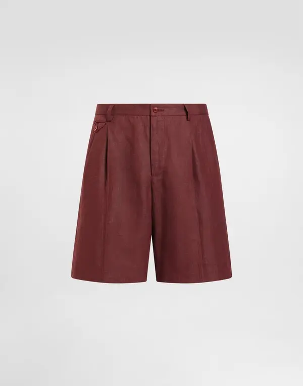 Dolce & Gabbana Pantalone Pants And Shorts Multi-colored Linen