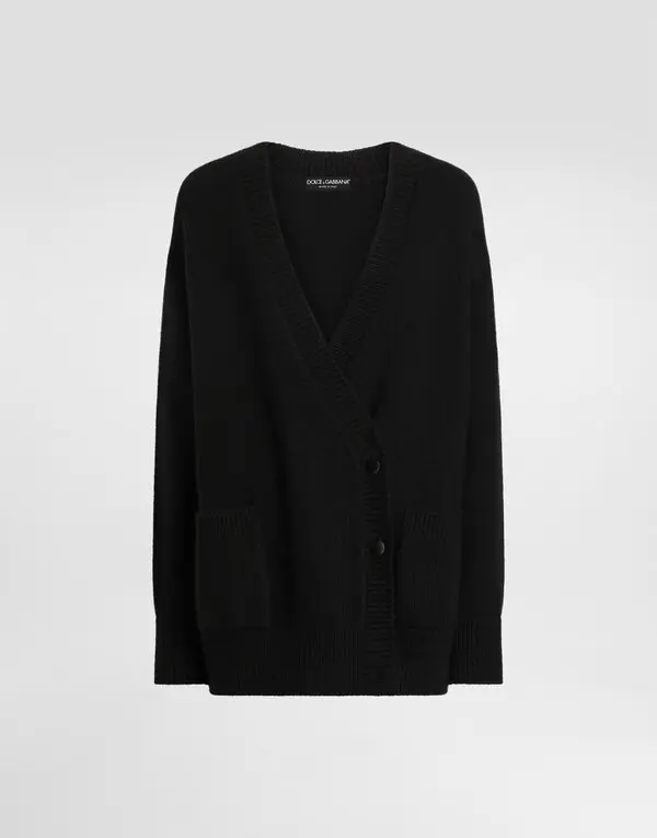 Dolce & Gabbana Cashmere Blend Double-breasted Cardigan Sweaters And Cardigans