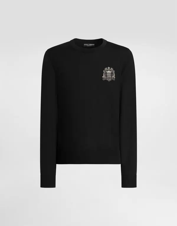 Dolce & Gabbana Virgin Wool Pullover Sweaters And Cardigans