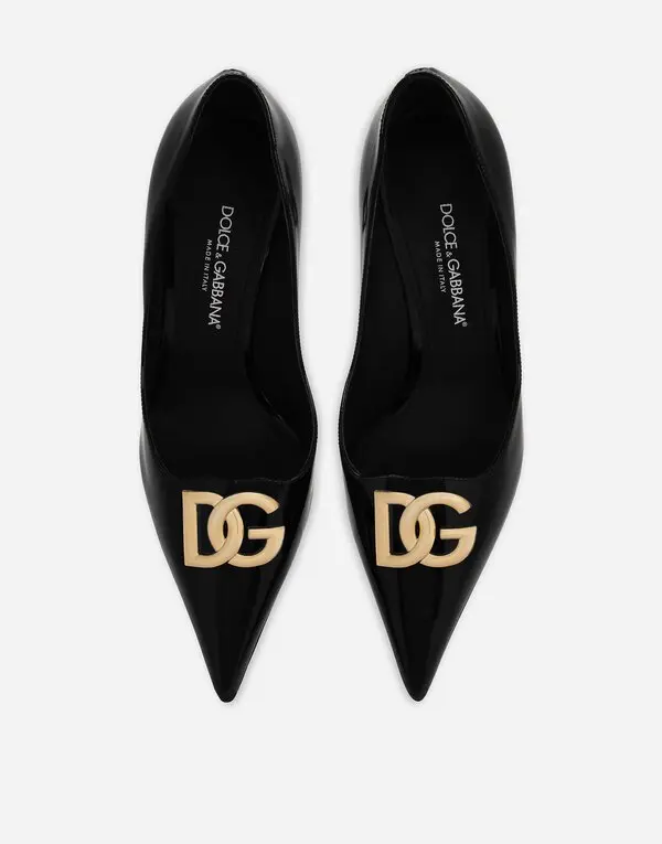 Dolce & Gabbana Calfskin Pumps Pumps And Slingback Leather - Black