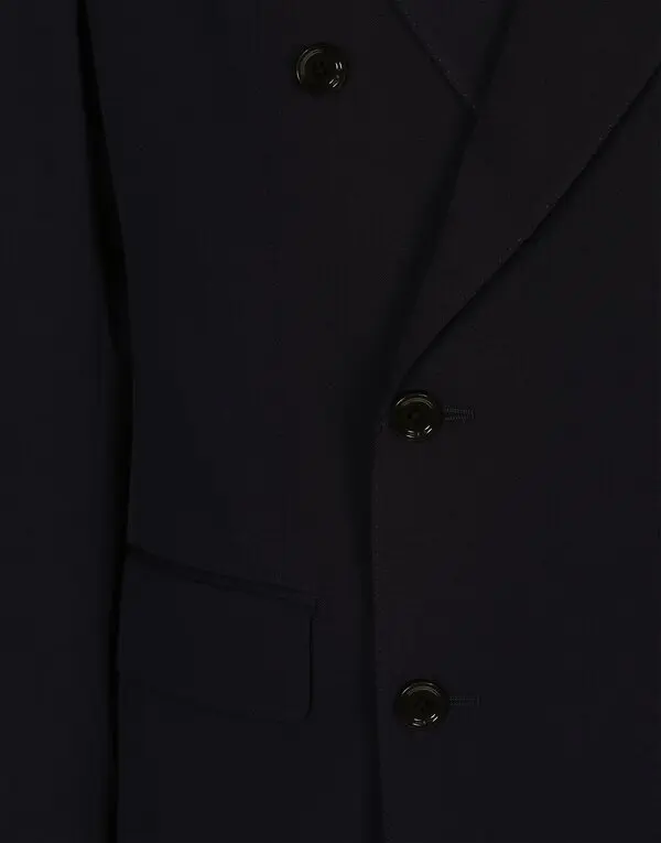 Dolce & Gabbana Wool Twill Double-breasted Jacket Suits And Blazers