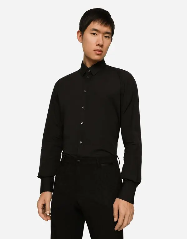 Dolce & Gabbana Cotton Gold Fit Shirt Shirts Cotton