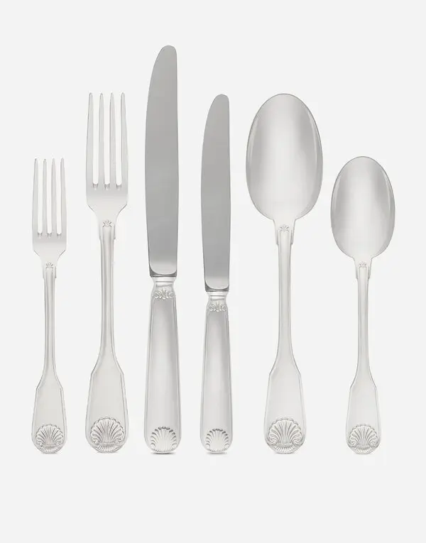 Dolce & Gabbana 6-piece German Silver Flatware Set Cutlery Sets - Multicolor