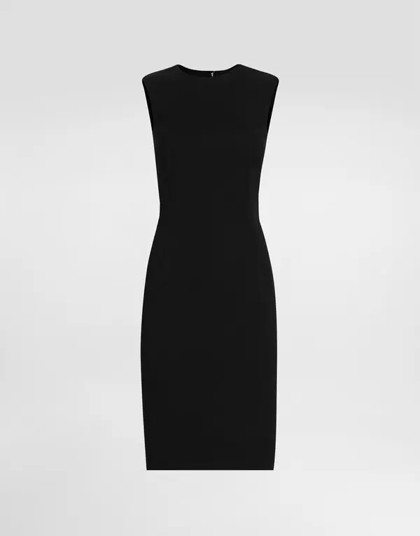 Dolce & Gabbana Wool Calf-length Sheath Dress Dresses