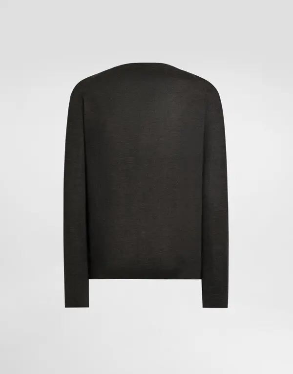 Dolce & Gabbana Cashmere Cardigan With Buttons - Grey