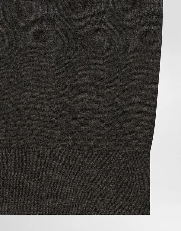 Dolce & Gabbana Cashmere Cardigan With Buttons - Grey