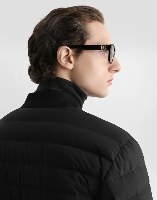 Dolce & Gabbana Quilted Bomber Jacket Coats And Jackets