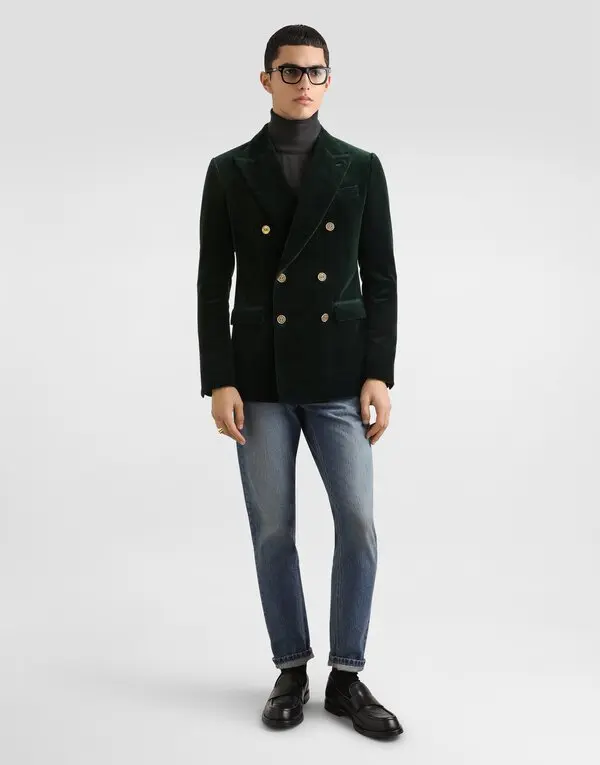 Dolce & Gabbana Cashmere Turtleneck Pullover Sweaters And Cardigans Gray
