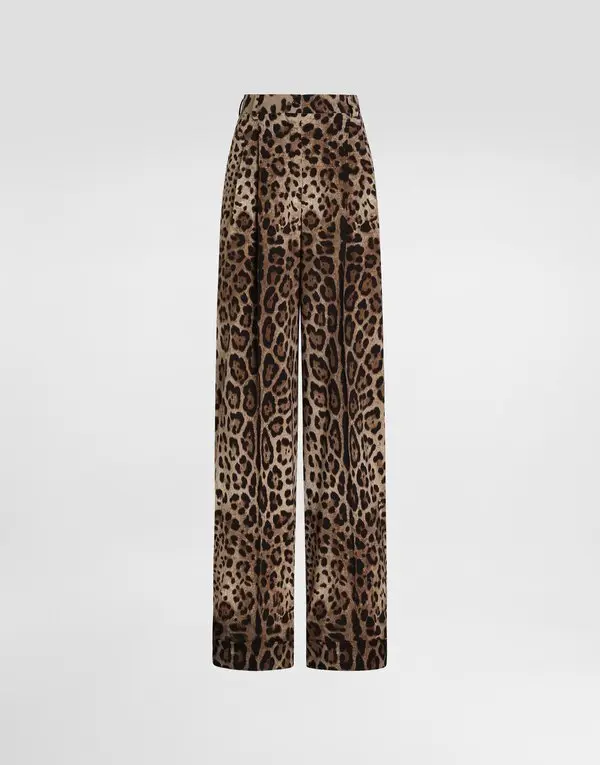 Dolce & Gabbana Leo- Wool Tailored Trousers
