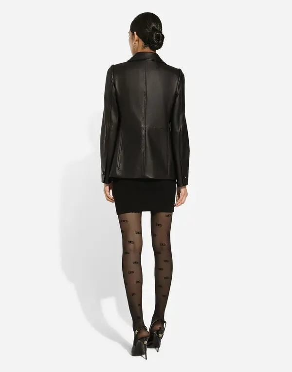 Dolce & Gabbana Lambskin Jacket Blazers