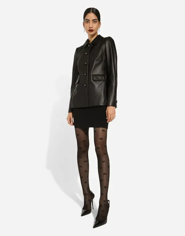 Dolce & Gabbana Lambskin Jacket Blazers