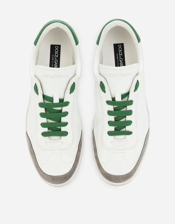 Dolce & Gabbana Saint Tropez Calfskin Sneakers Sneakers Multi-colored
