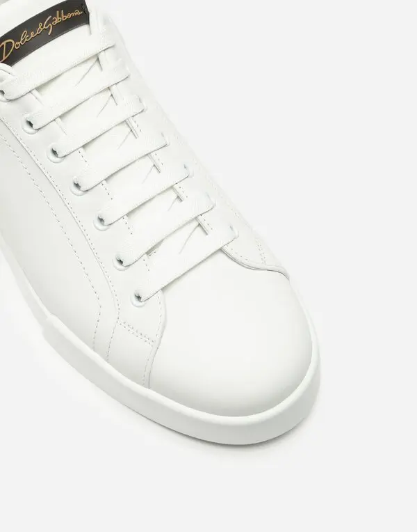 Dolce & Gabbana Portofino Calfskin Sneakers
