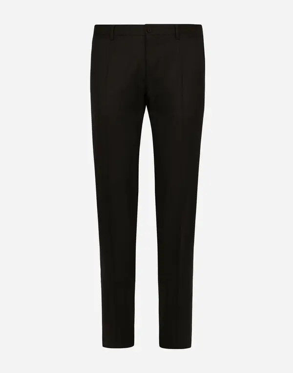 Dolce & Gabbana Stretch Wool Pants Pants And Shorts Wool