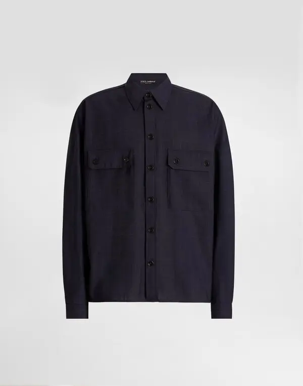 Dolce & Gabbana Glen Plaid Shirt Shirts