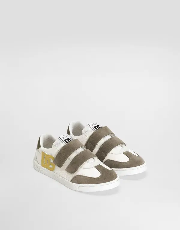Dolce & Gabbana New Roma" Calfskin Nappa Sneakers - Multicolor