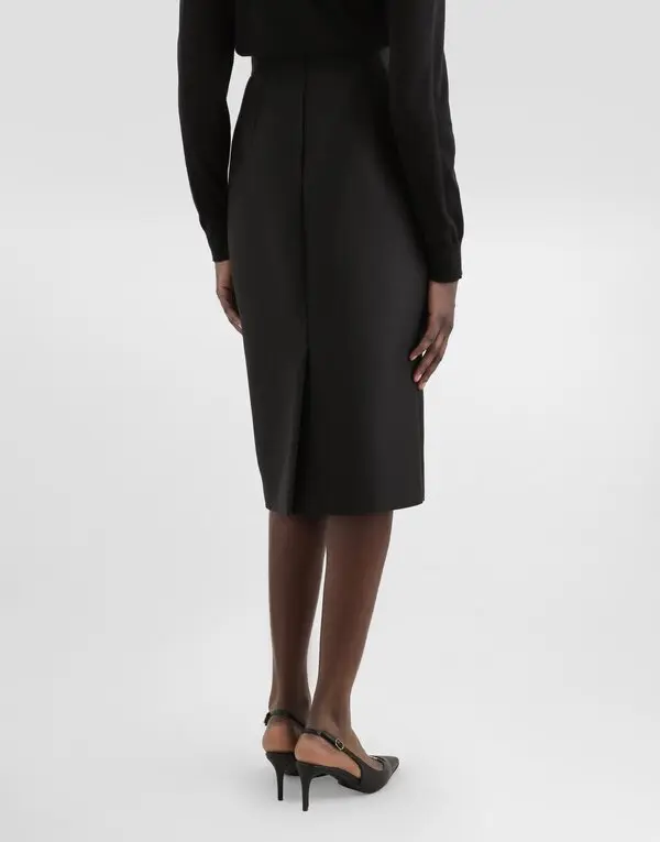 Dolce & Gabbana Faille Sheath Skirt Skirts