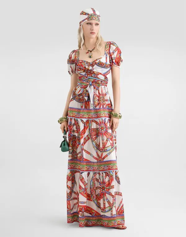 Dolce & Gabbana Long Batiste Dress