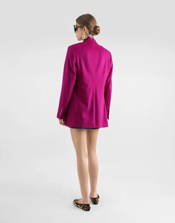 Dolce & Gabbana Oversize Double-breasted Cashmere Jacket Blazers