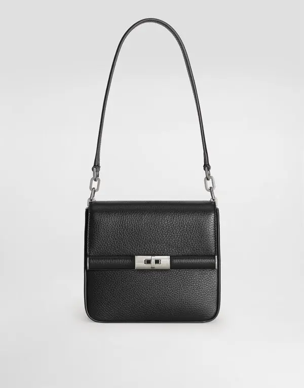 Dolce & Gabbana Deerskin Bag Crossbody Bags - Black
