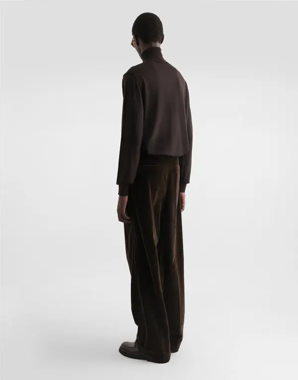 Dolce & Gabbana Cashmere Turtleneck Pullover - Brown