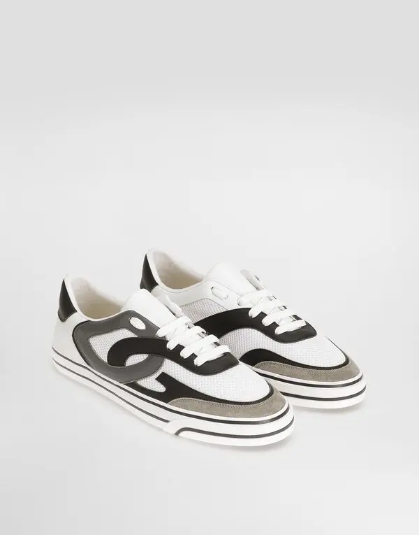Dolce & Gabbana Dg Sailing Leather Sneakers Sneakers Black