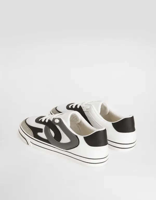 Dolce & Gabbana Dg Sailing Leather Sneakers Sneakers Black