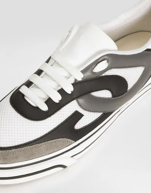 Dolce & Gabbana Dg Sailing Leather Sneakers Sneakers Black