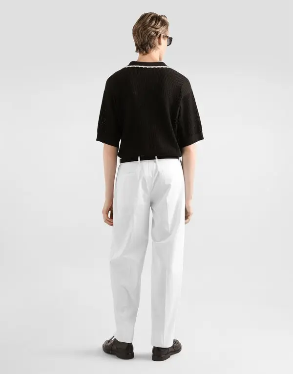 Dolce & Gabbana Cotton Polo Shirt Sweaters And Cardigans