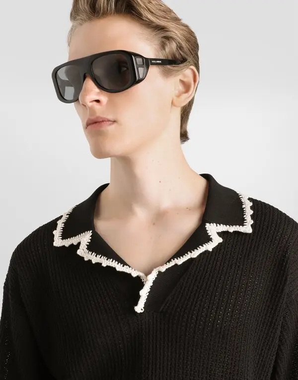 Dolce & Gabbana Cotton Polo Shirt Sweaters And Cardigans
