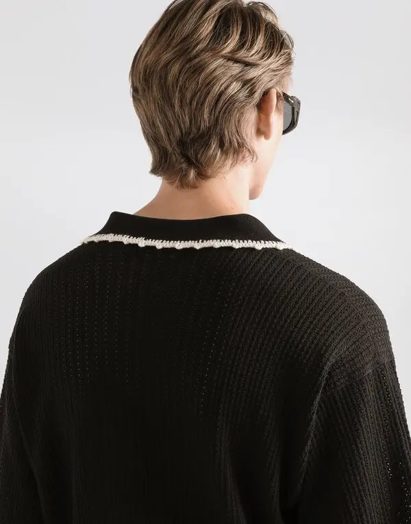 Dolce & Gabbana Cotton Polo Shirt Sweaters And Cardigans