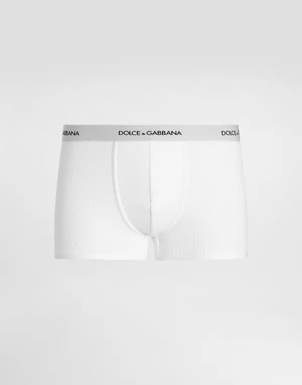 Dolce & Gabbana Regular Boxer Underwear And Loungewear Cotton - White