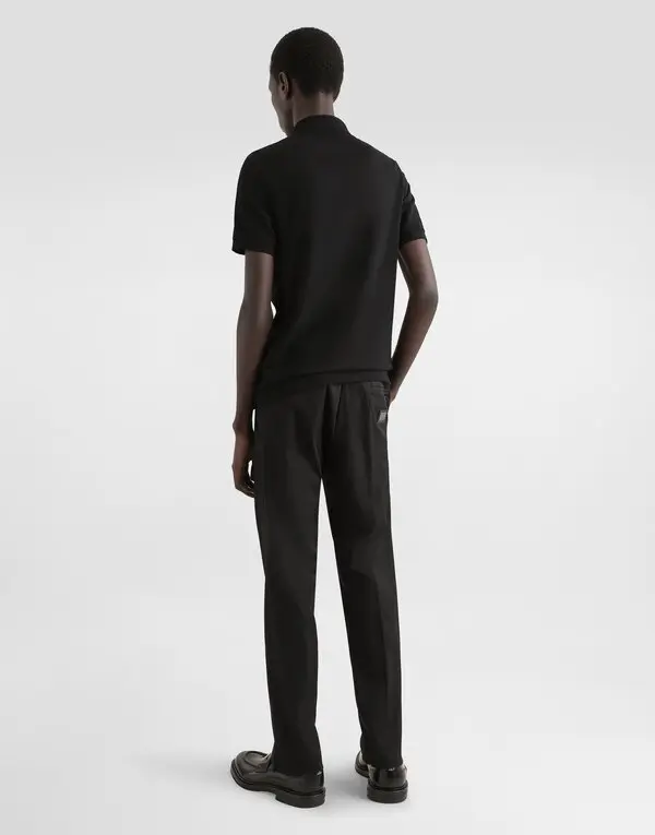 Dolce & Gabbana Polo M/c T-shirts And Polos - Black