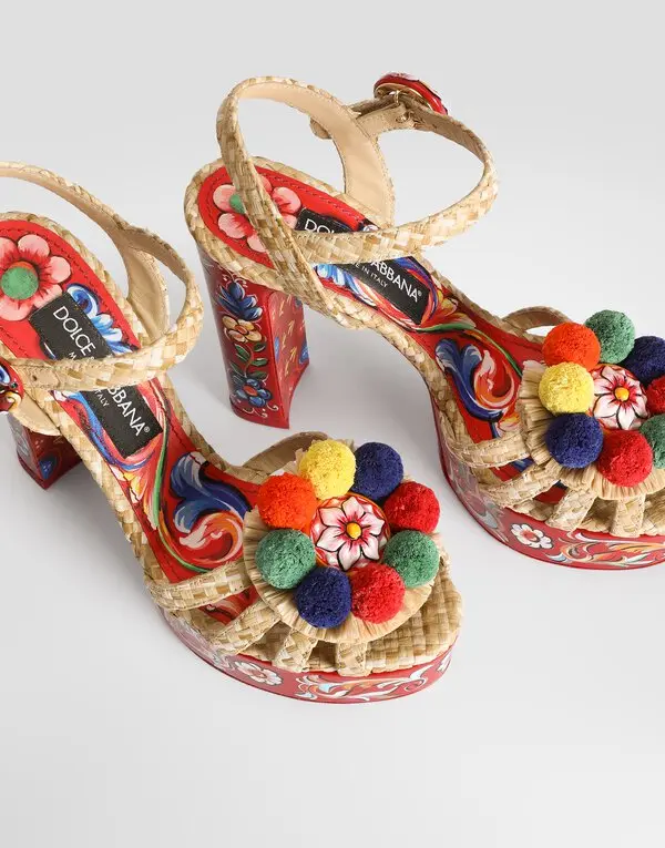 Dolce & Gabbana Sandalo Plt Sandals And Wedges