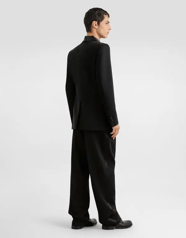 Dolce & Gabbana Single-breasted Jacket Inwool Gabardine Suits And Blazers Wool