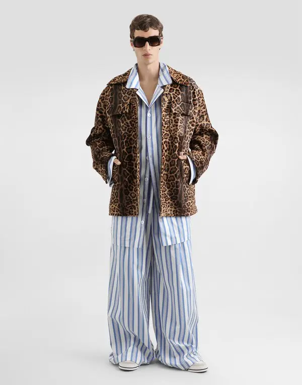 Dolce & Gabbana Striped Poplin Vanity Shirt Shirts