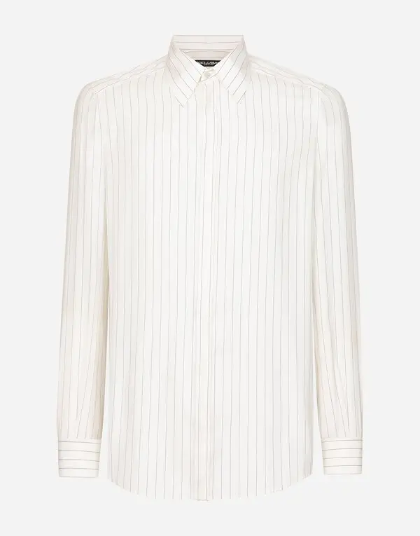 Dolce & Gabbana Striped Poplin Martini-fit Shirt Shirts