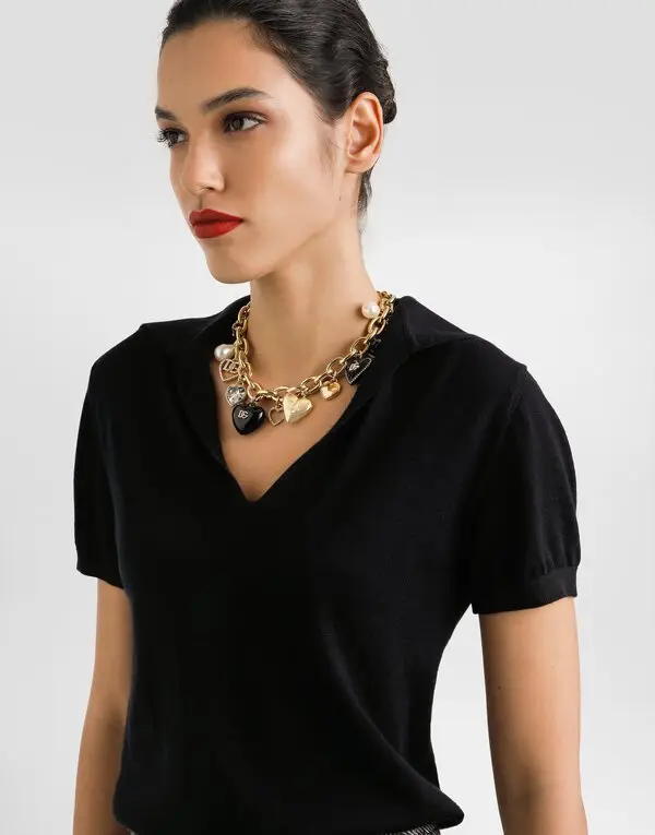 Dolce & Gabbana Cashmere Polo