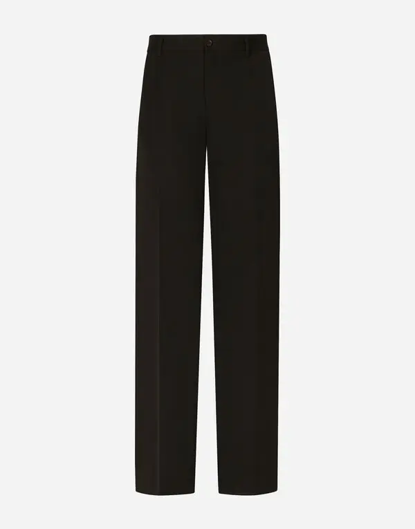 Dolce & Gabbana Tailored Straight-leg Wool Trousers