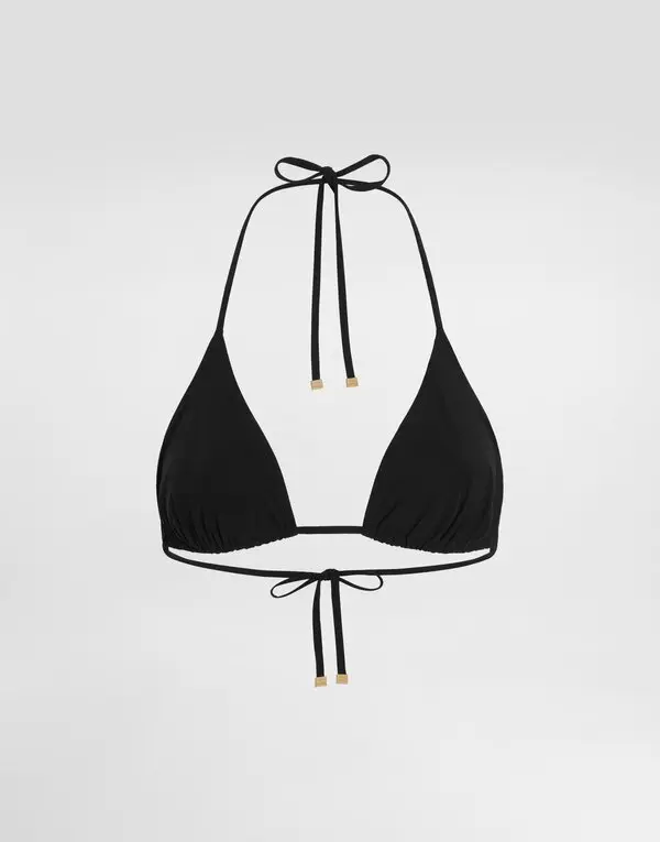 Dolce & Gabbana Triangolo Scorrevole Swimwear Jersey - Black