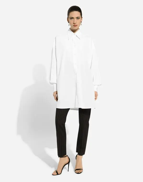 Dolce & Gabbana Tailored Pinstripe Wool Pants Pants And Shorts
