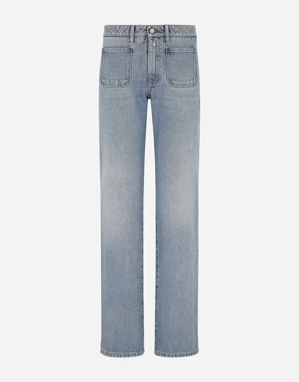 Dolce & Gabbana Cotton Denim Work Jeans Denim And Jeans Multi-colored