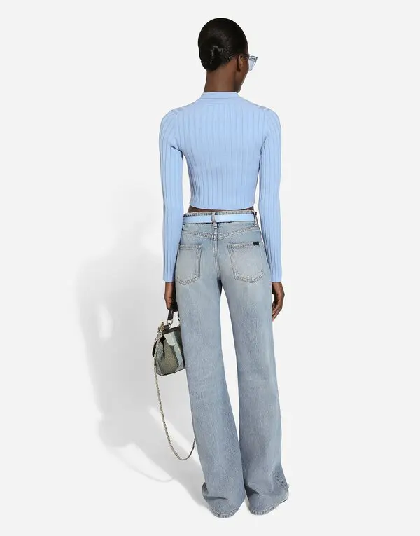 Dolce & Gabbana Cotton Denim Work Jeans Denim And Jeans Multi-colored